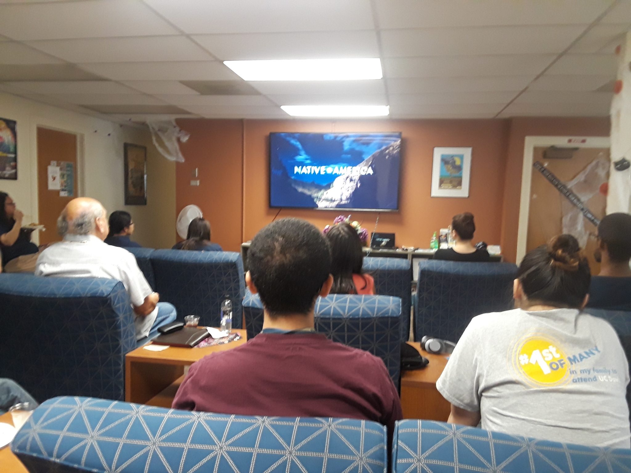 The UC Davis Native American Academic Student Success Center screens ...