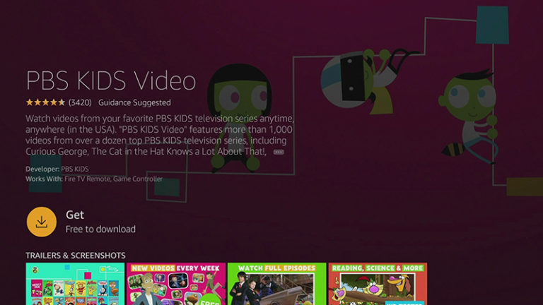 Download the PBS Kids App on Your Fire TV - PBS KVIE